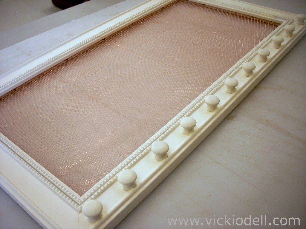 Picture Frame Jewelry Organizer
