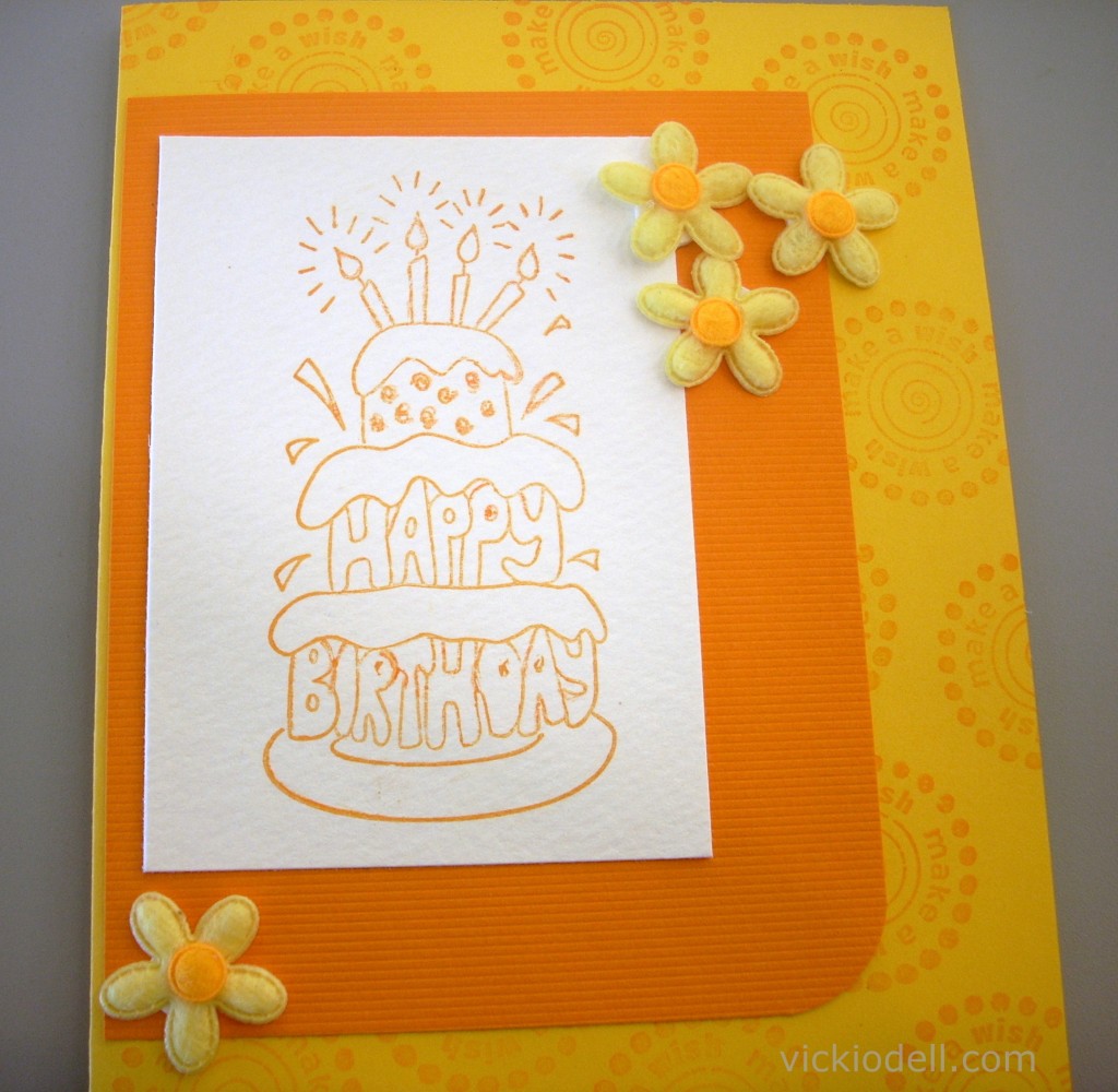 Card Making: Quick and Easy Birthday Card