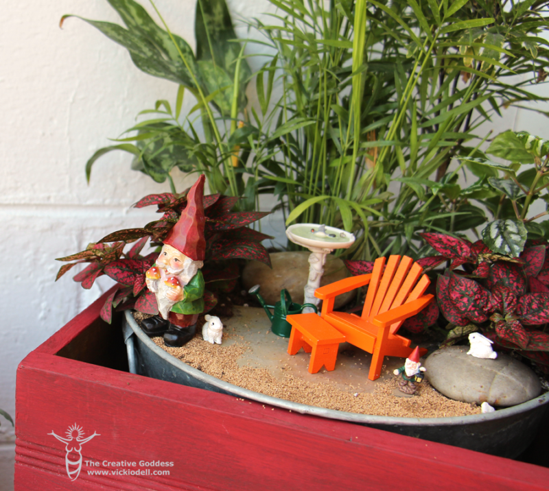 Gnomes in the Fairy Garden • Vicki O'Dell